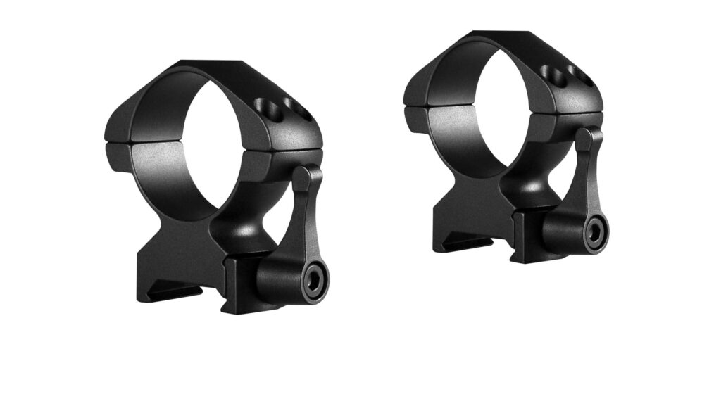 Precision Steel Ring Mounts 30mm 2 Piece Weaver High - Lever - Eastern ...