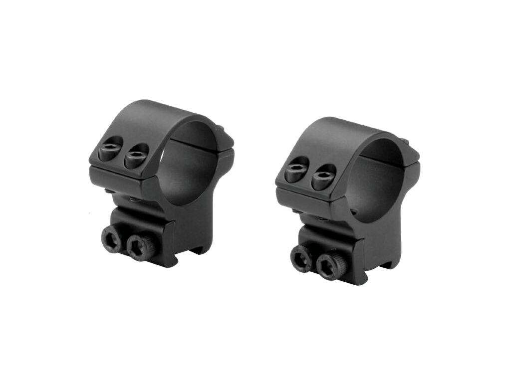 HTO8C Mounts Two Piece Dovetail High 25mm Tube - Eastern Gun Company