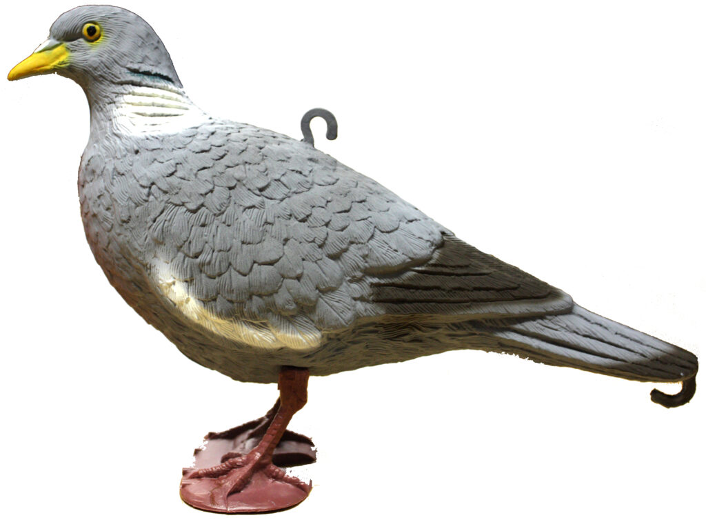 26-00 Upright Wood Pigeon with Legs Set of 4 - Eastern Gun Company