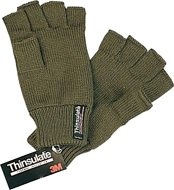 Thinsulate Fingerless Gloves by Bisley - Eastern Gun Company