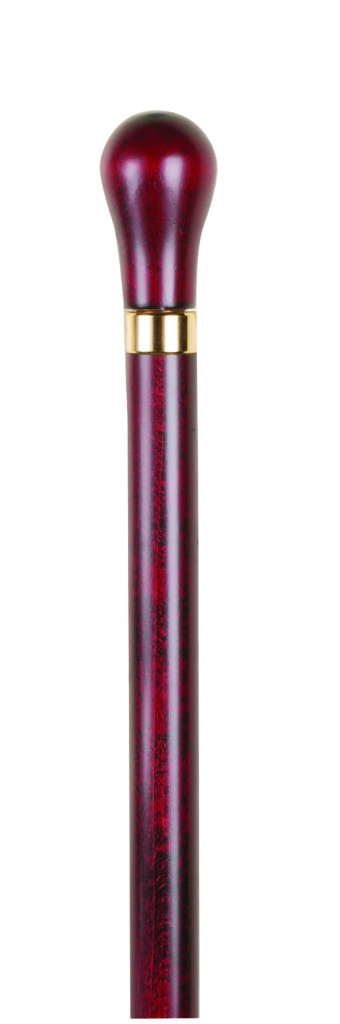 Turned Maple Tippling Stick with Flask - Eastern Gun Company