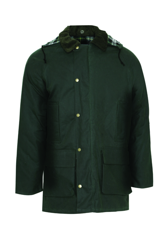 Howick Wax Jacket Olive - Eastern Gun Company