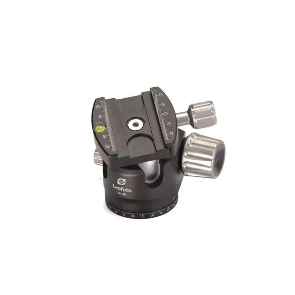 Leofoto LH Series LH-40 40mm Low Profile Ball Head and QP-70N QR Plate ...